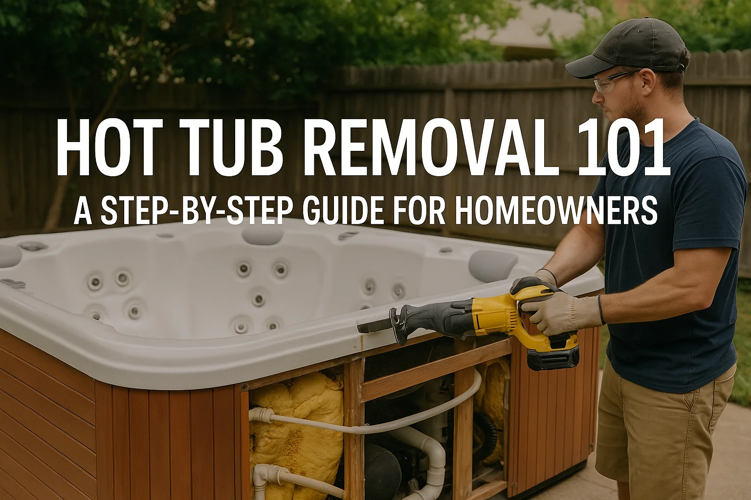 Complete Guide to Hot Tub Removal: Step-by-Step DIY for Homeowners